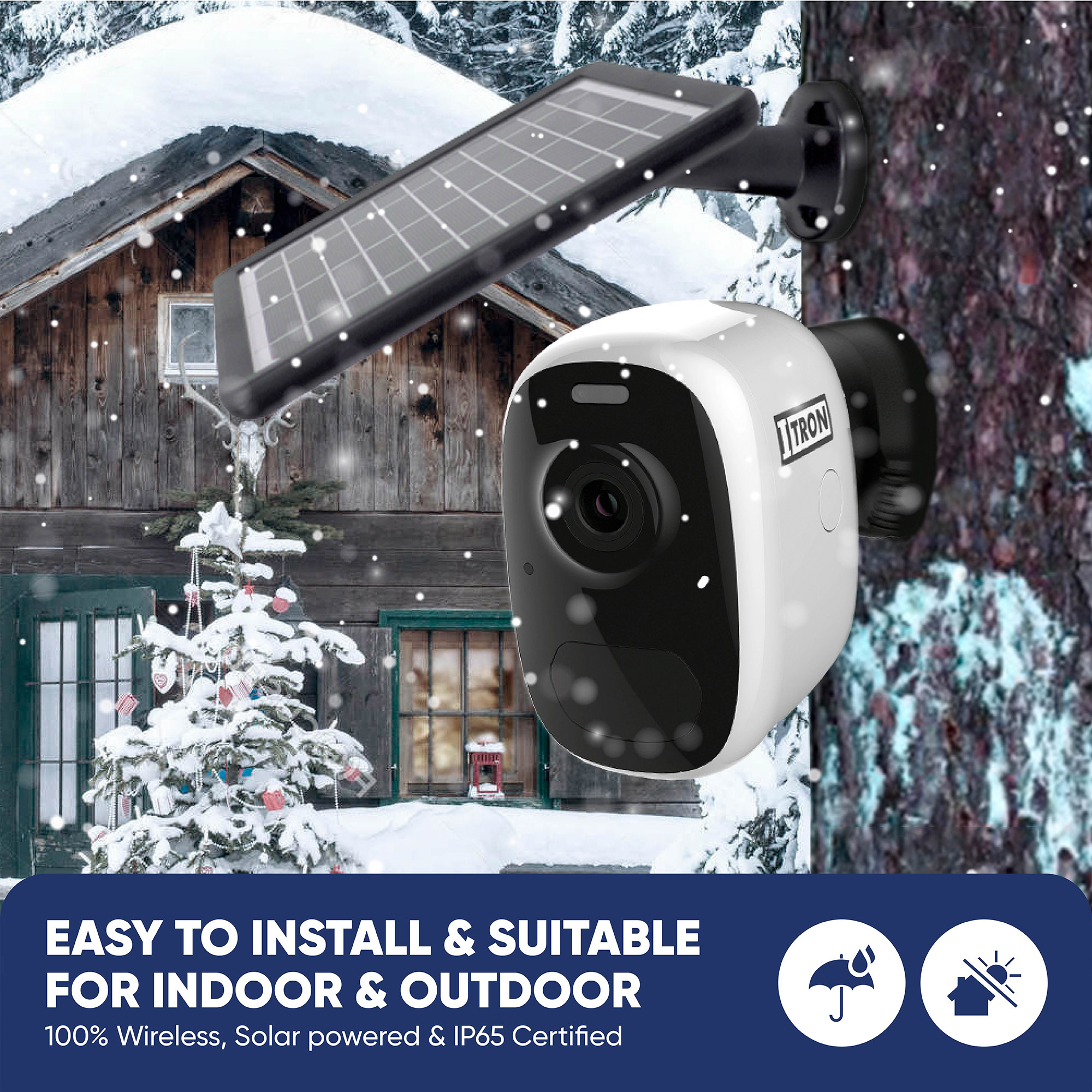 iTronCam Smart Security Camera – Introducing our revolutionary security camera system with ...